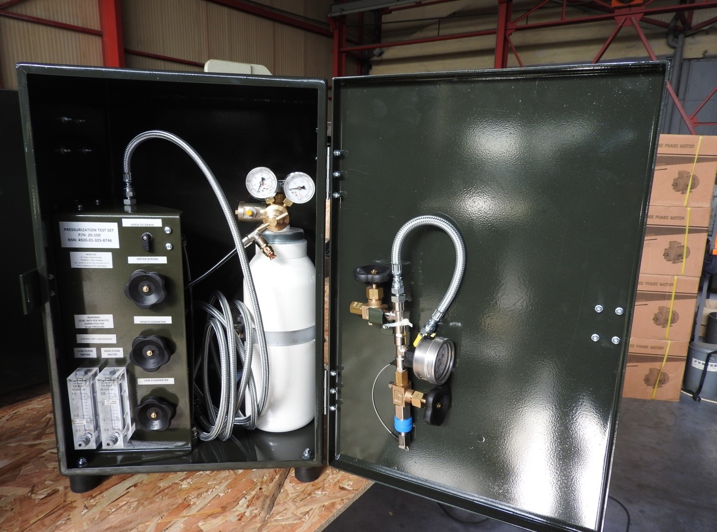 BOSA S.A. TEST SET PRESSURIZATION - BOSA S.A.